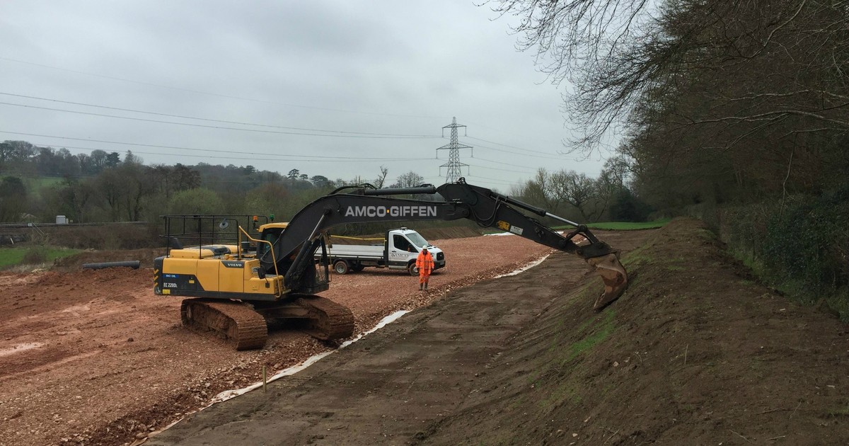 Cowley Bridge Junction Western Flood Resilience Project | AmcoGiffen